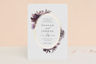 10 Watercolor Wedding Invitations that Wow + DIY Option - Love & Lavender