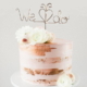 14 Word Cake Topper Ideas for your Wedding Cake
