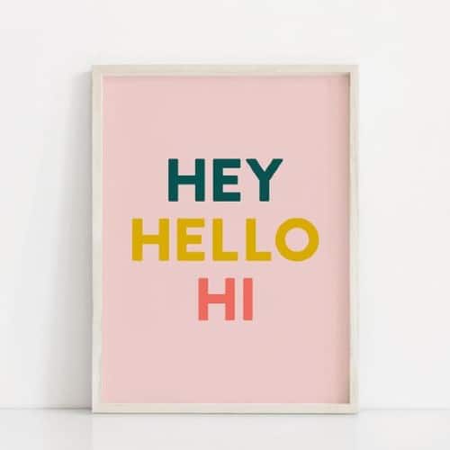 13 Typography Wall Art Ideas that You Should Have in Your Life. Period ...