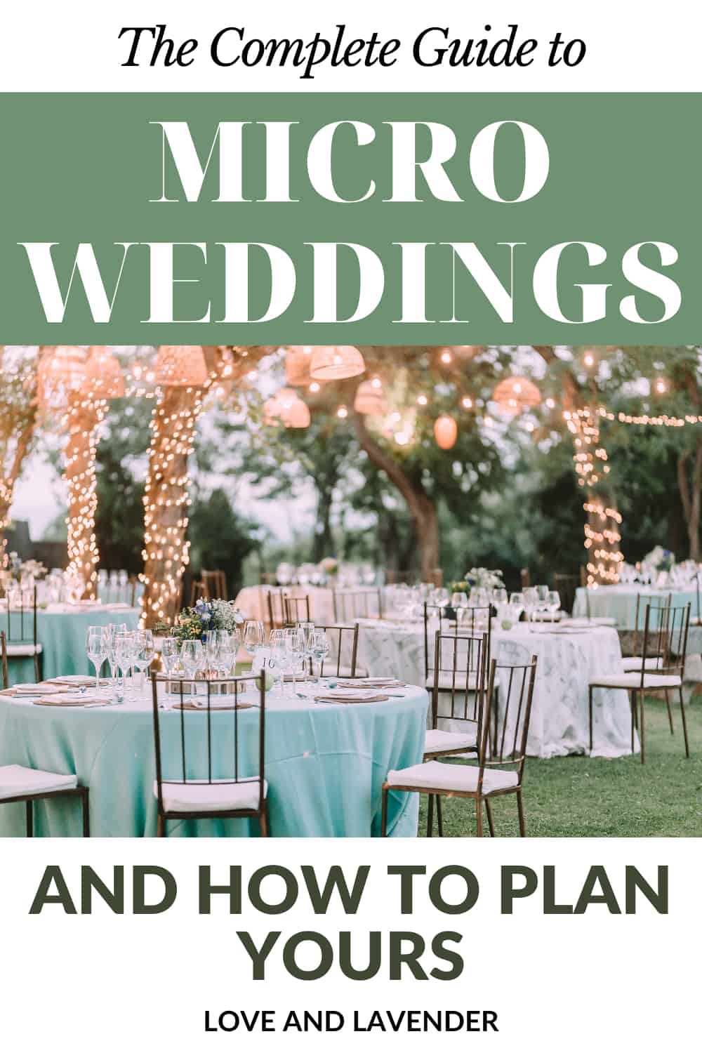 The Complete Guide to Micro Weddings and How to Plan Yours - Love ...