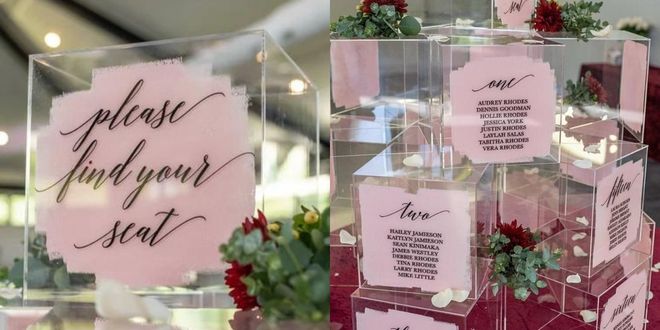 20 Unique Wedding Seating Chart Ideas For Your Big Day - Love & Lavender