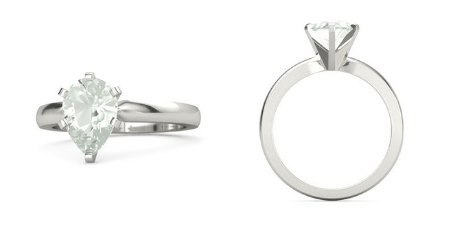 26 Pear Shaped Promise Rings: More Than Just A Promise - Love & Lavender